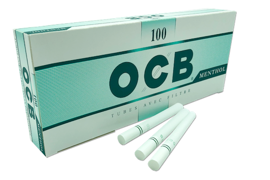 OCB Menthol King Size 100 Filter Tubes